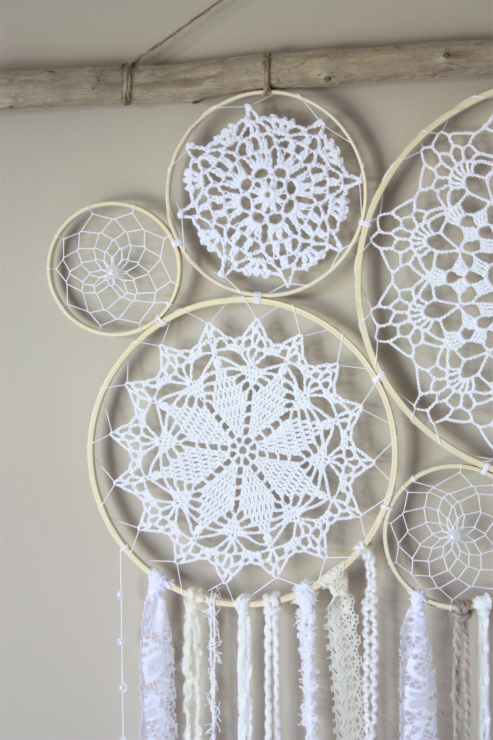 Large Dream Catcher Wall Hanging Dreamcatcher Wall Hanging | Etsy