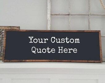 Custom wood signs | Etsy