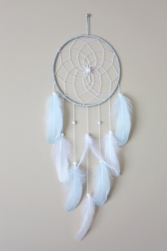 Small Baby Blue Dream Catcher Boy Nursery Dream Catcher Blue | Etsy