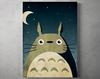 Totoro art print | Etsy