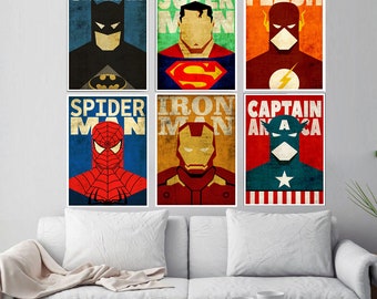 Superhero decor | Etsy