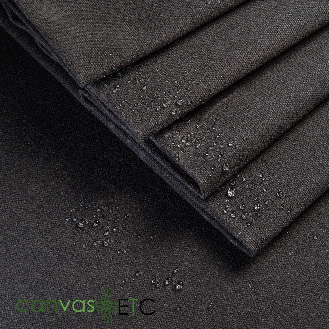 Waxed Canvas - Army Duck | Charcoal | 60" Width - Etsy