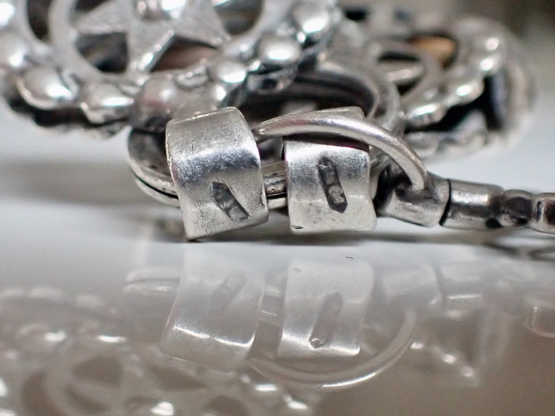 Antique LARGE Silver Watch Fobs and Watch Key Set Fob Pendant | Etsy