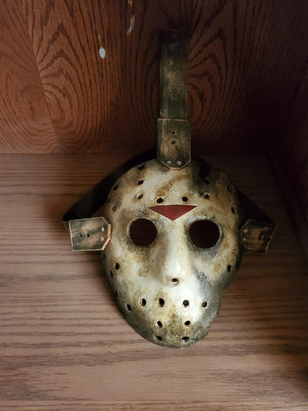 ERP Resin Jason Goes to Hell Mask With Leather Straps - Etsy