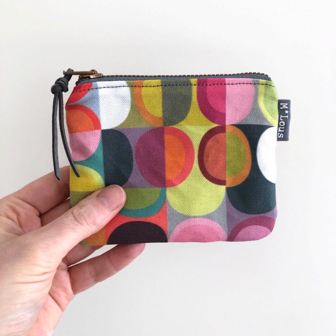 Minimalist Coin Purse Small Zipper Pouch Coin Pouch Small Wallet Boho ...