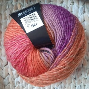 Drops Big Delight, 100% Feltable Wool, Big 100g Skeins, Aran. Marled ...