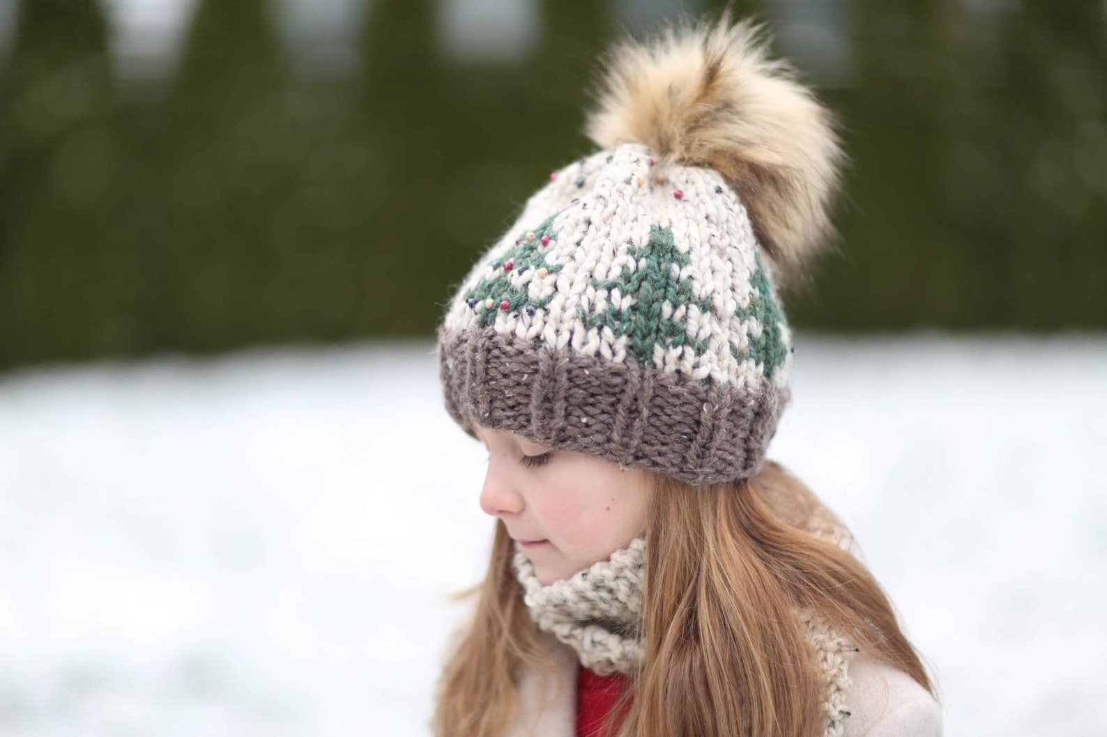 HAT noel Trees Super Bulky Christmas Knitting - Etsy Canada