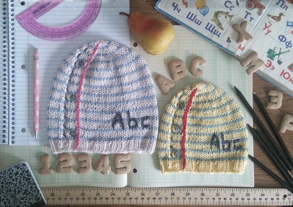 Sale Back to School Knitting PATTERN Simple Ruled Paper | Etsy