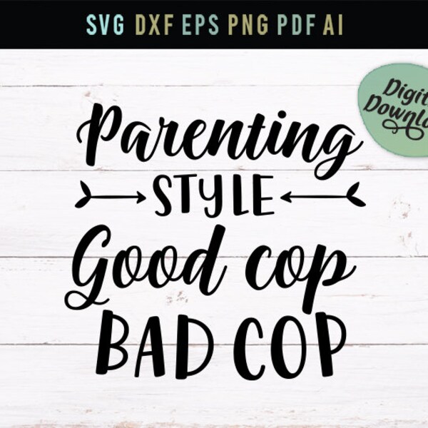 Good Cop Bad Cop - Etsy