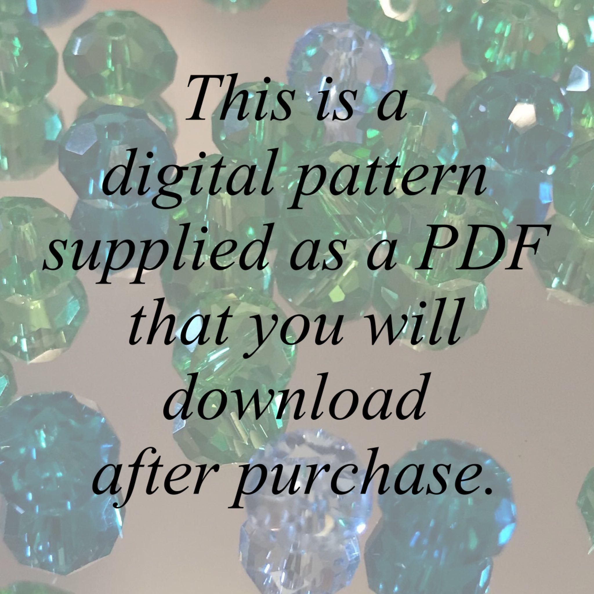 Daisy Chains Pattern 42. Beading Instructions PDF. Seed Bead Flowers ...