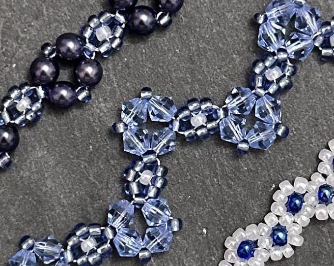 Daisy Chains Pattern 42. Beading Instructions PDF. Seed Bead Flowers ...