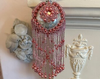 Anastasia Bauble Pattern 47. Beading Tutorial Instructions. Christmas ...