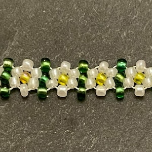 Daisy Chains Pattern 42. Beading Instructions PDF. Seed Bead Flowers ...