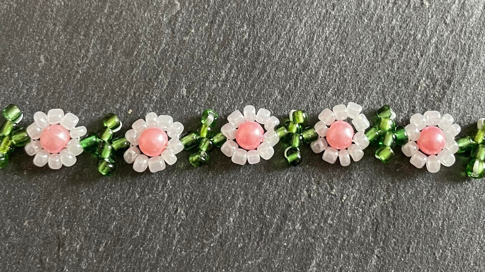 Daisy Chains Pattern 42. Beading Instructions PDF. Seed Bead Flowers ...