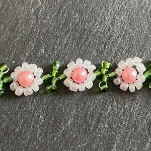 Daisy Chains Pattern 42. Beading Instructions PDF. Seed Bead Flowers ...