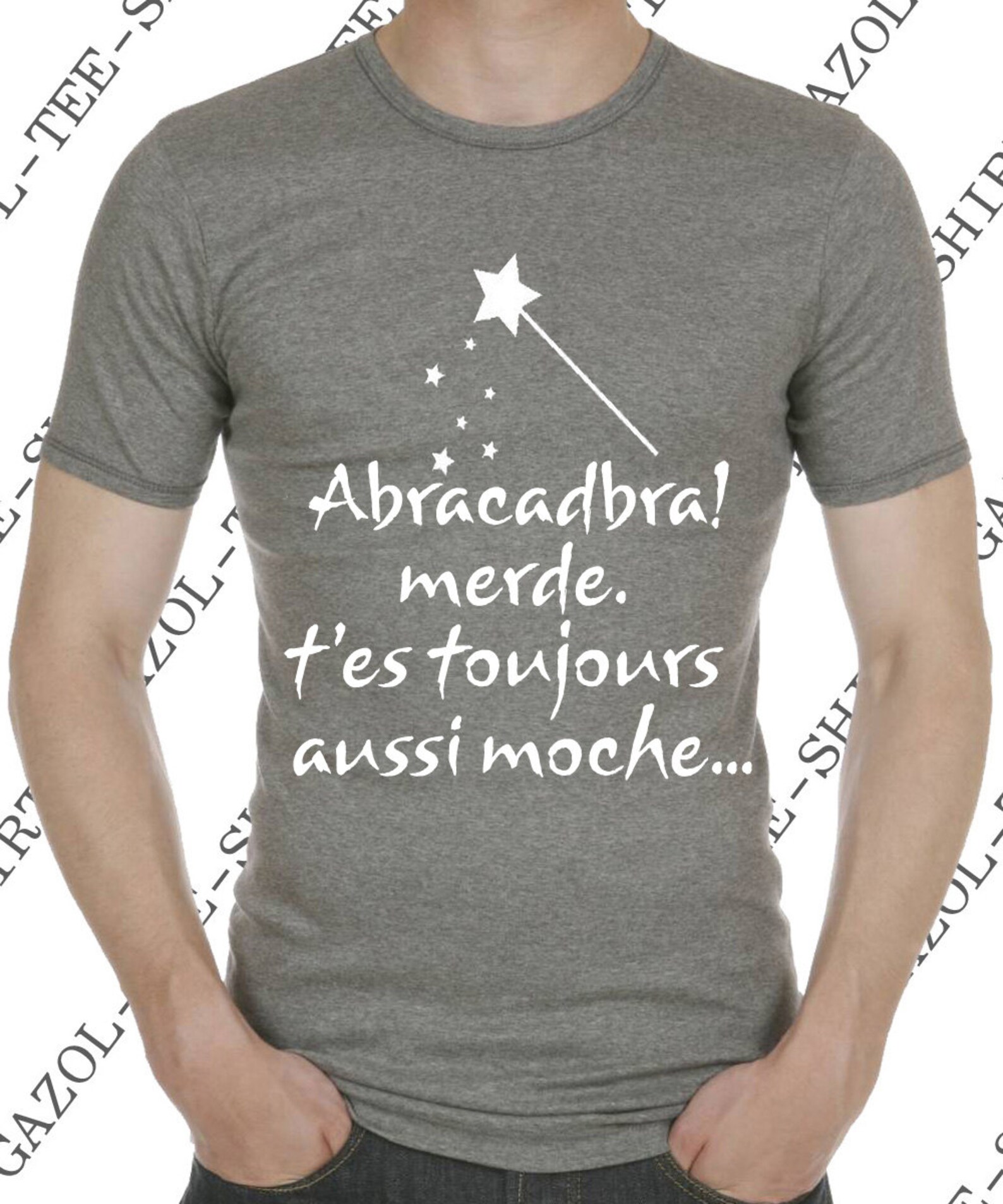 T-shirt Abracadabra merde. t'es toujours aussi - Etsy France