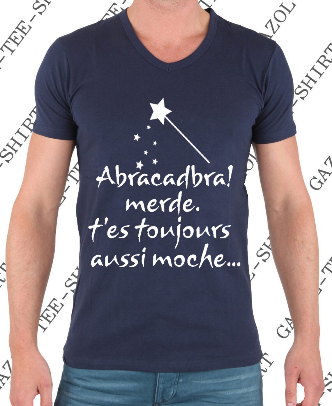 T-shirt Abracadabra merde. t'es toujours aussi - Etsy France