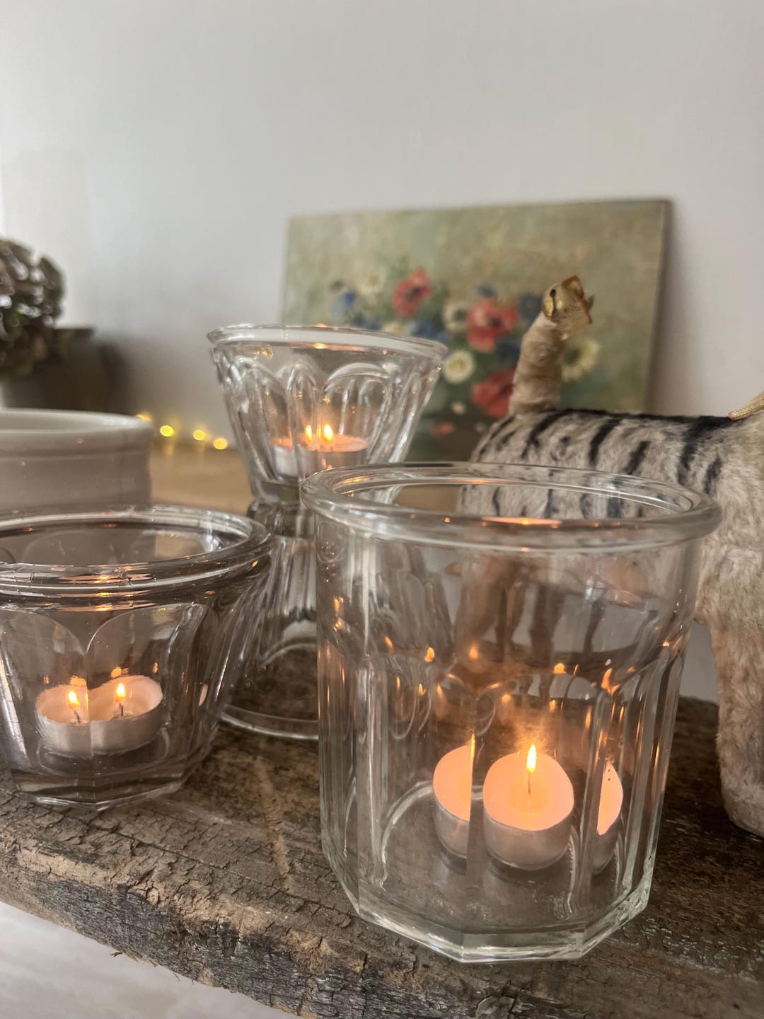 French Glass Jam Jar, Large Size - Etsy