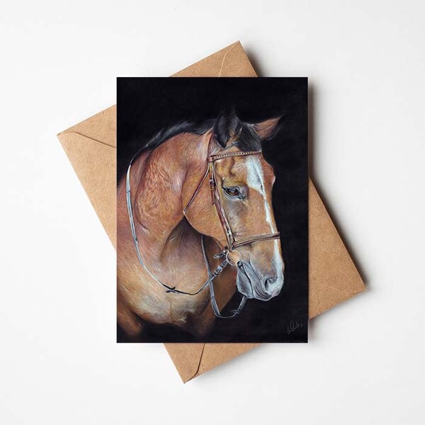 Equestrian Card - Etsy