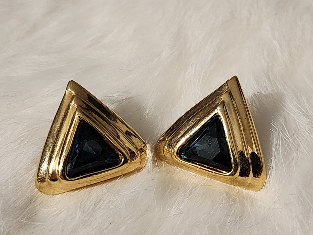 Vintage Clip on SAL Earrings With Swarovski Crystals - Timeless ...