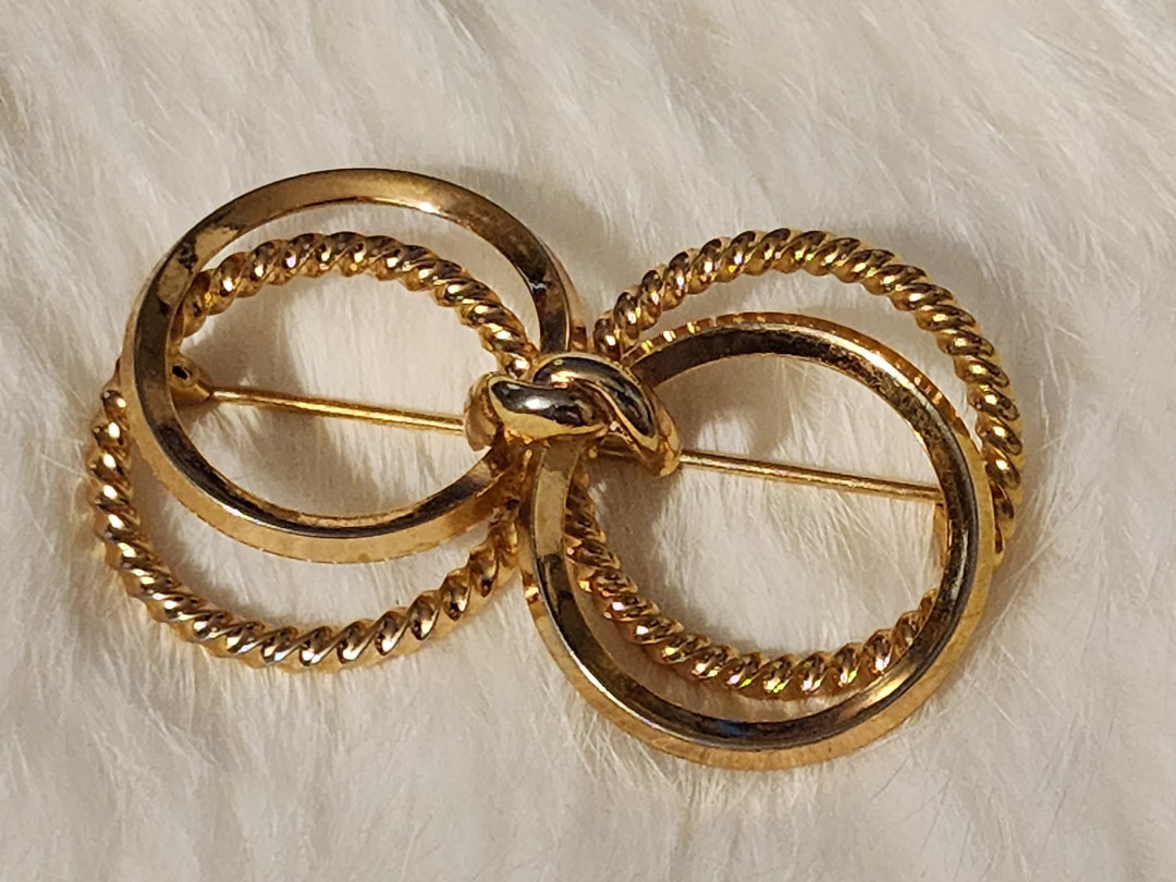 Vintage Triad Brooch, Vintage Triad Jewelry, Vintage Jewelry, Vintage ...