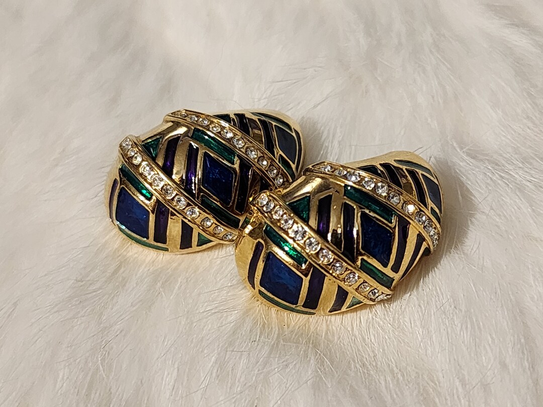 Vintage Butler Clip on Earrings, Vintage Butler Jewelry, Butler ...