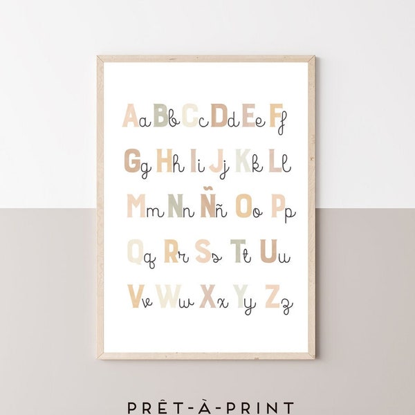 Spanish Alphabet - Etsy