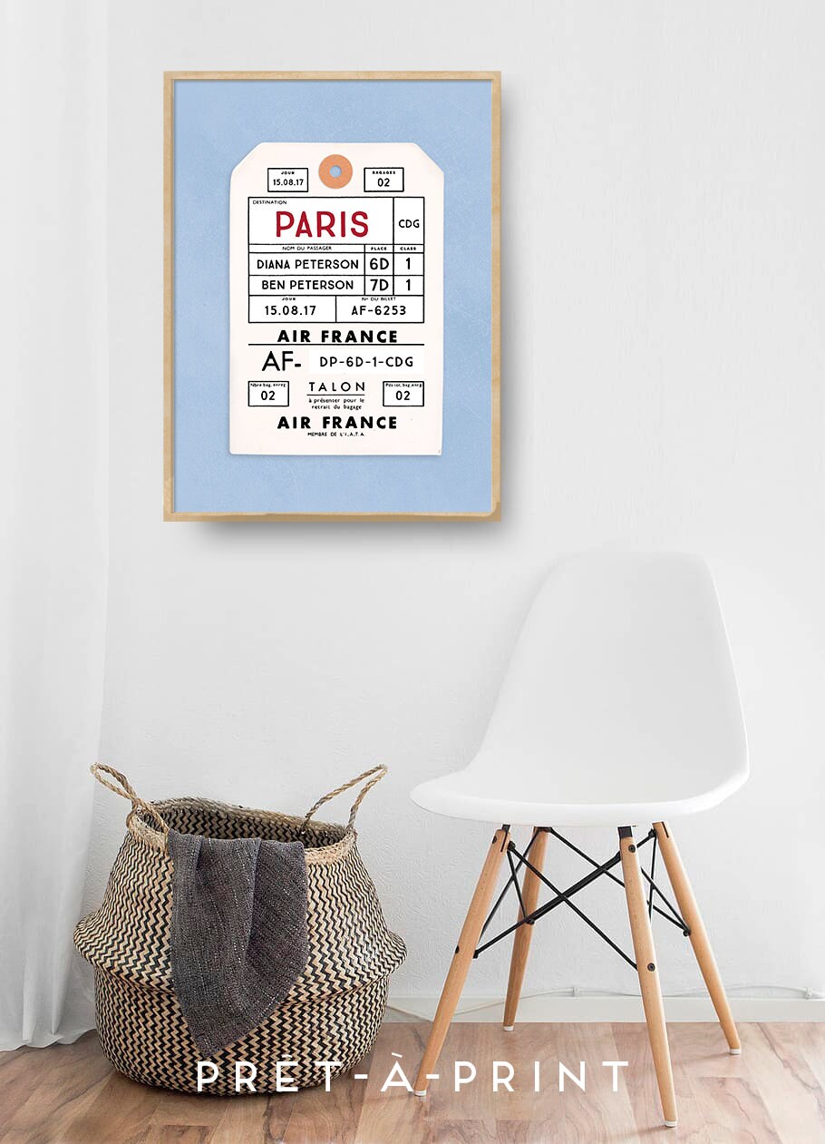 Customize Printable Ticket Poster | Personalized Preppy Cool Prints ...