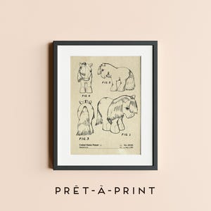 1983 My Little Pony Blueprint, My Little Pony Patent Print Designed for ...