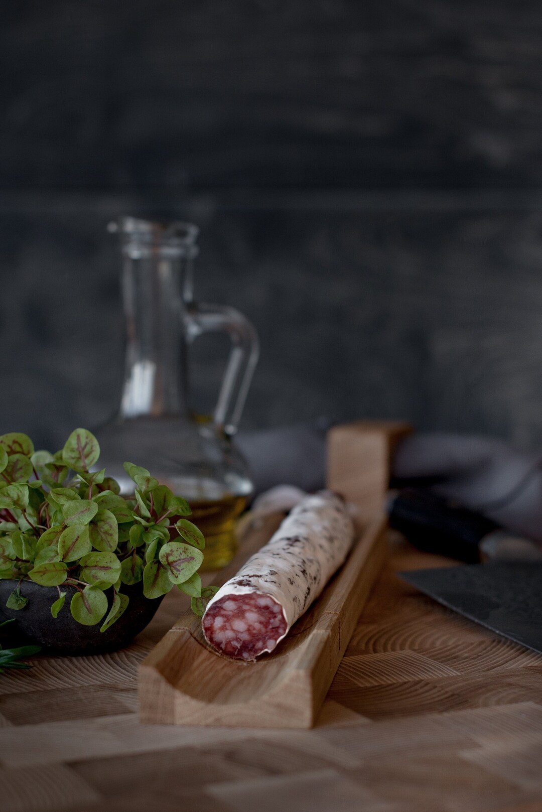 Wooden Salami Cutting Board - Serving Board, A Must-have Kitchen Item ...