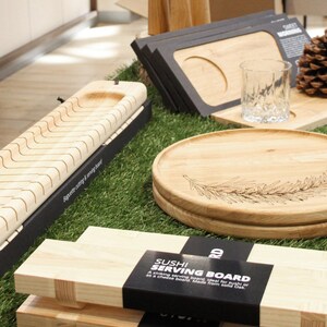 Slicing and Serving Board Specially Crafted for Baguette, Bread Board ...