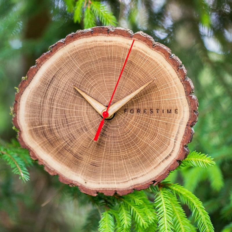 Rustic Wall Clock - Etsy