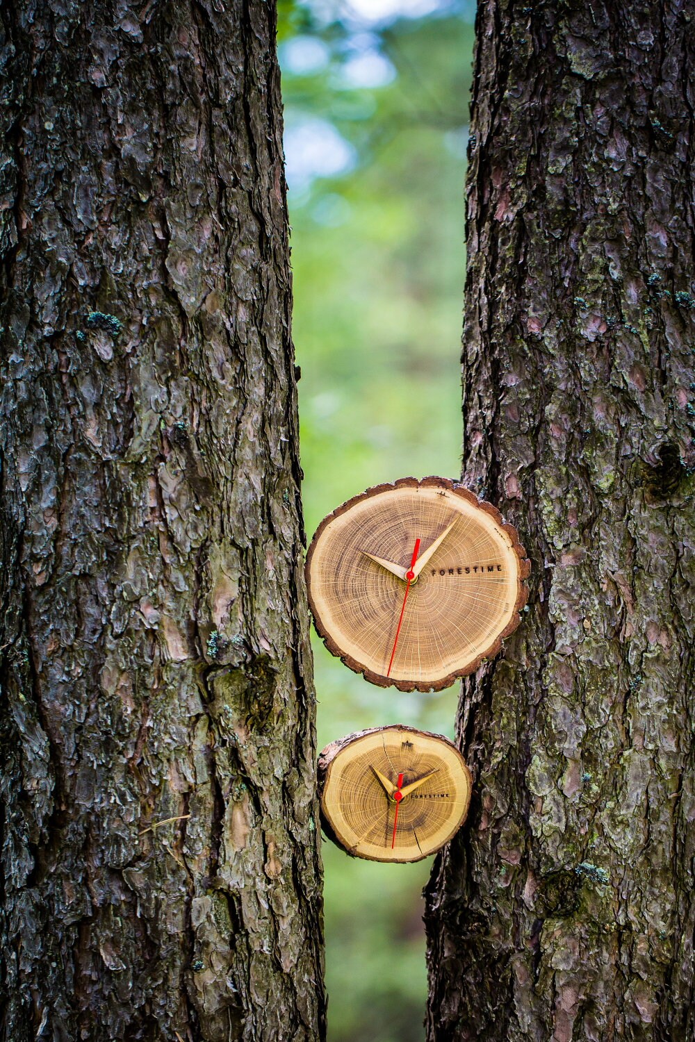 Oak slice desk clock Table clock Wood clock Boyfriend gift | Etsy