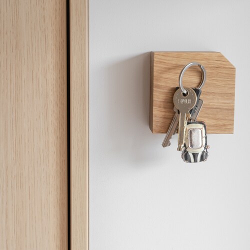 Wood Wall Magnetic Key Holder - Etsy