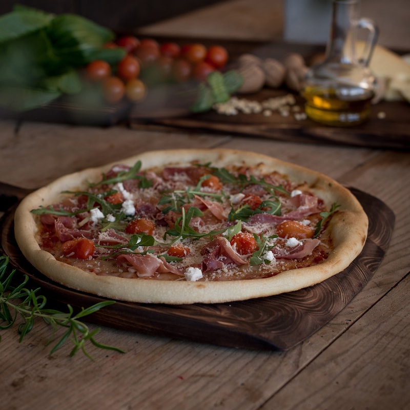 Wooden Pizza Serving Board - Etsy