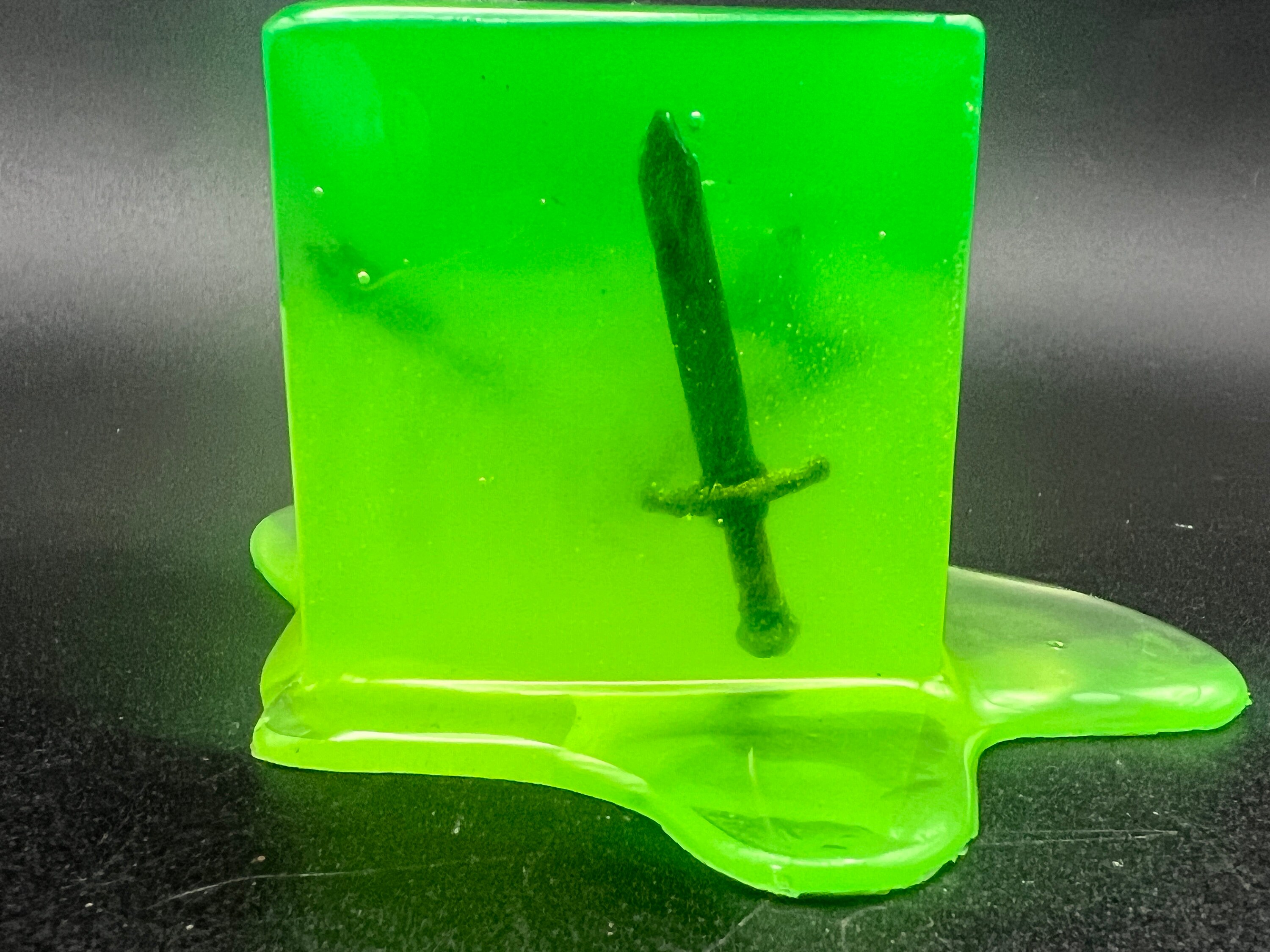 Gelatinous Cube Glow in the Dark Miniature Dungeons and Dragons ...