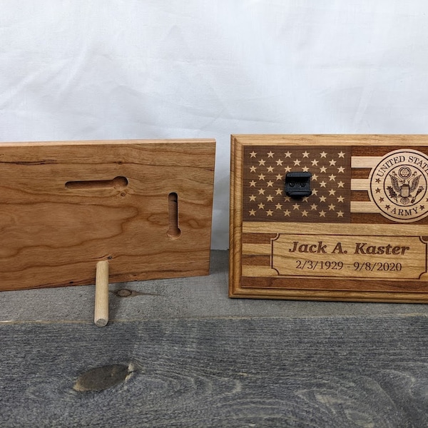 Military Funeral Bullet Casing Display Holder - Etsy