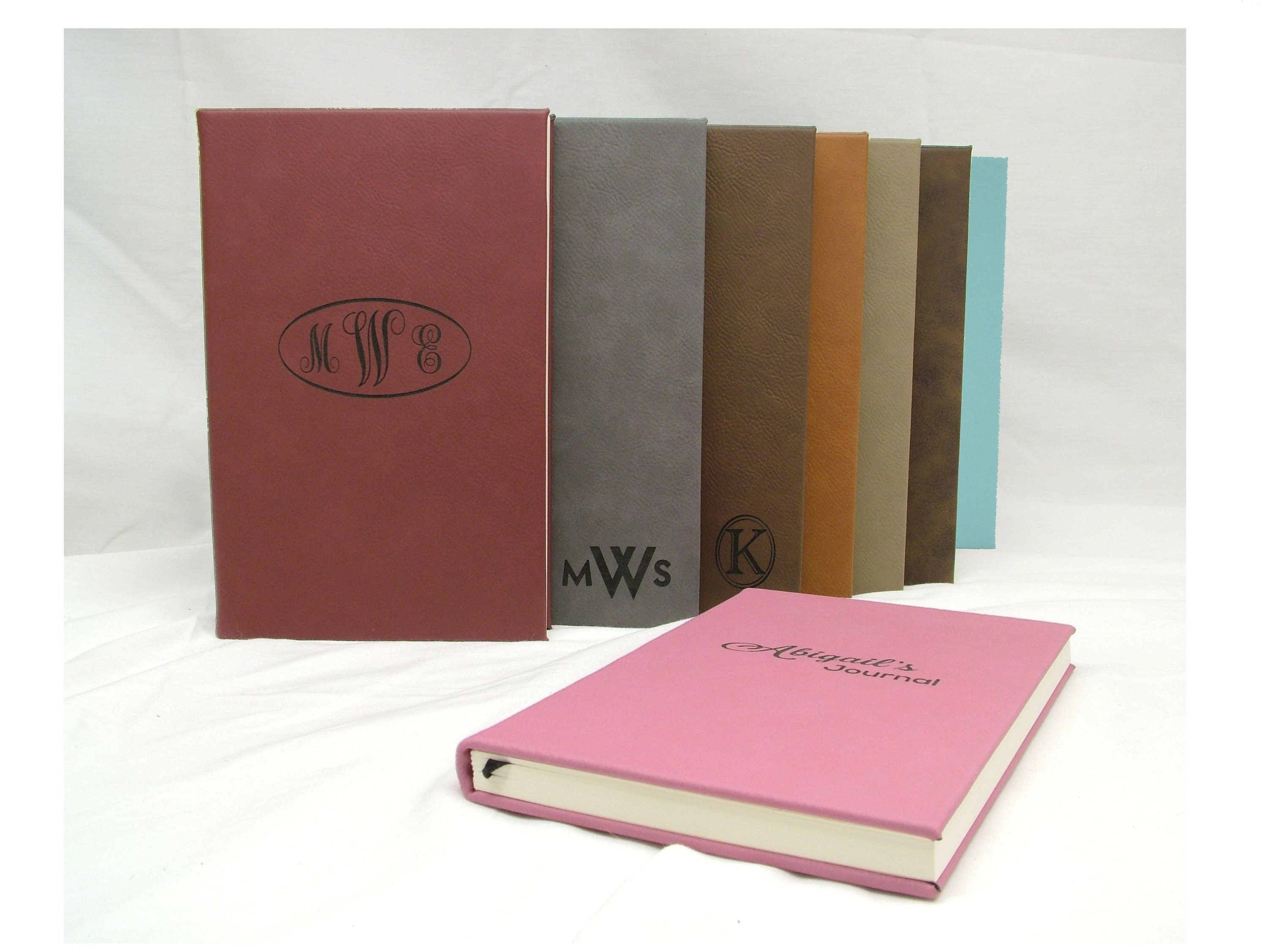 Personalized Leatherette Journal Custom Logo | Etsy