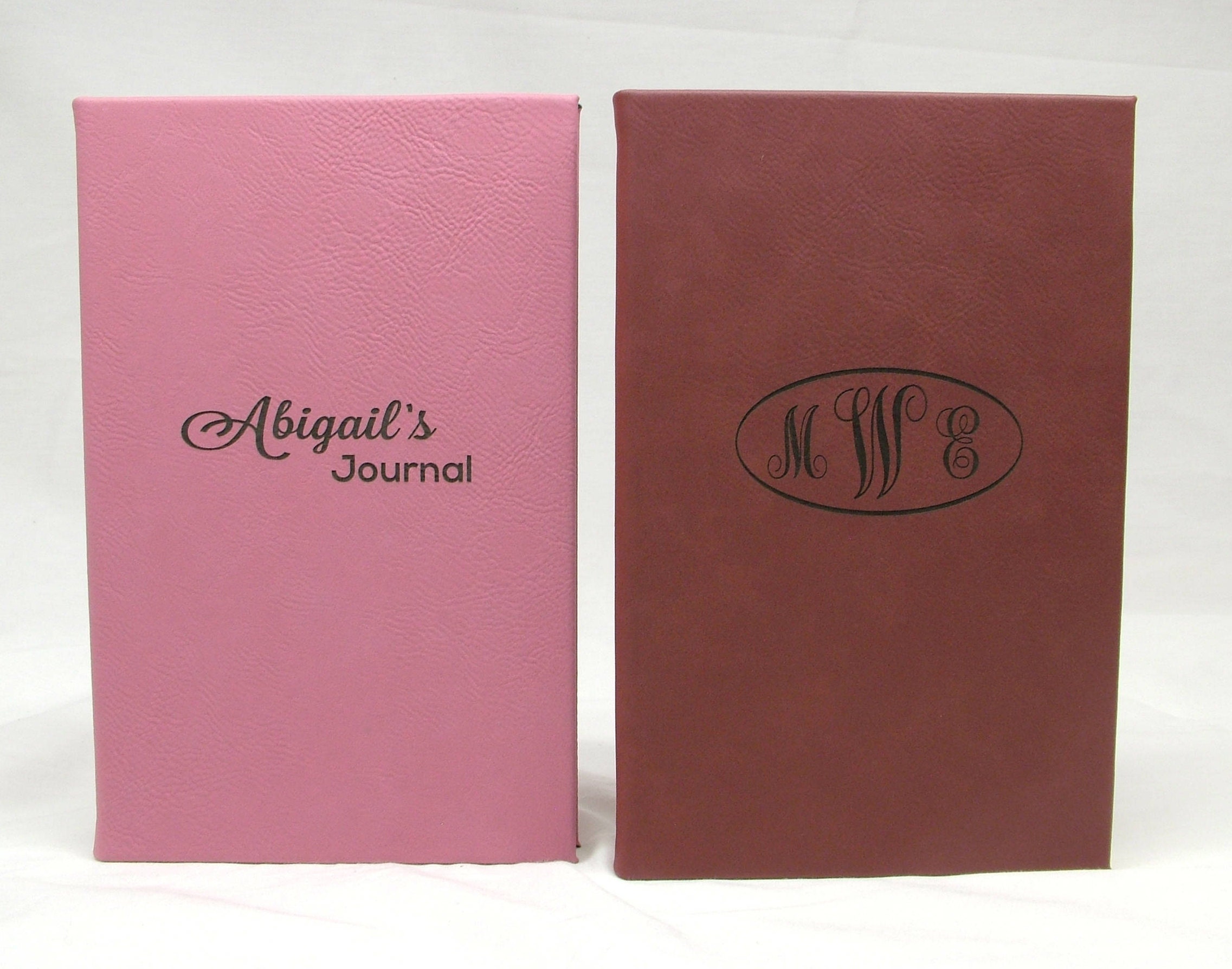 Personalized Leatherette Journal Custom Logo - Etsy