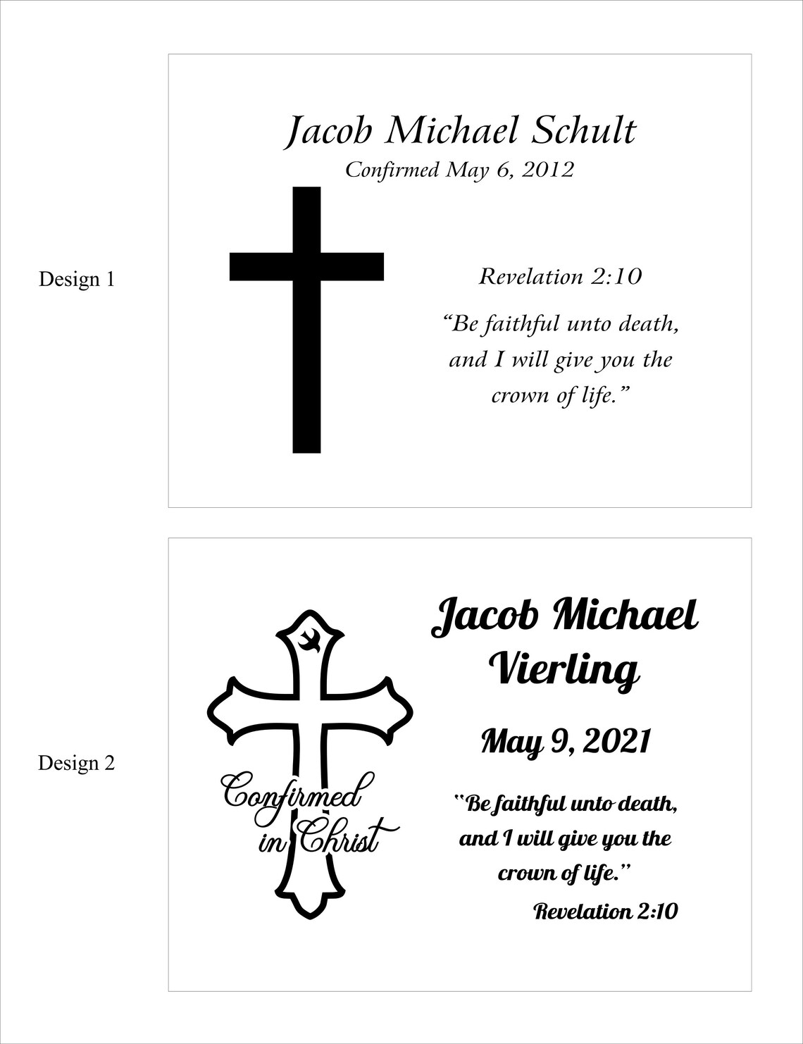 Confirmation Plaque Custom Confirmation Verse Laser Engraved - Etsy
