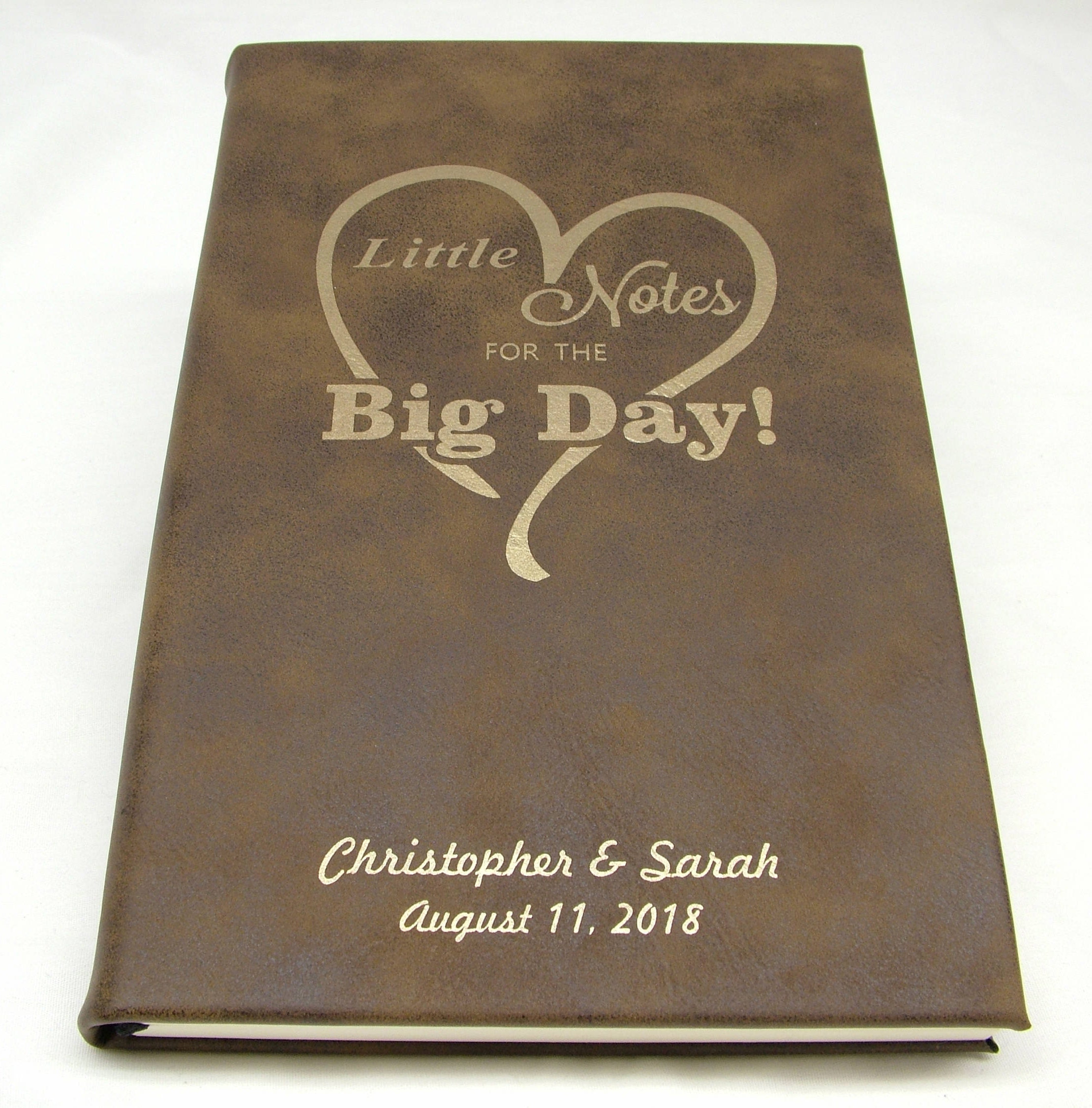 Personalized Leatherette Journal Custom Logo | Etsy