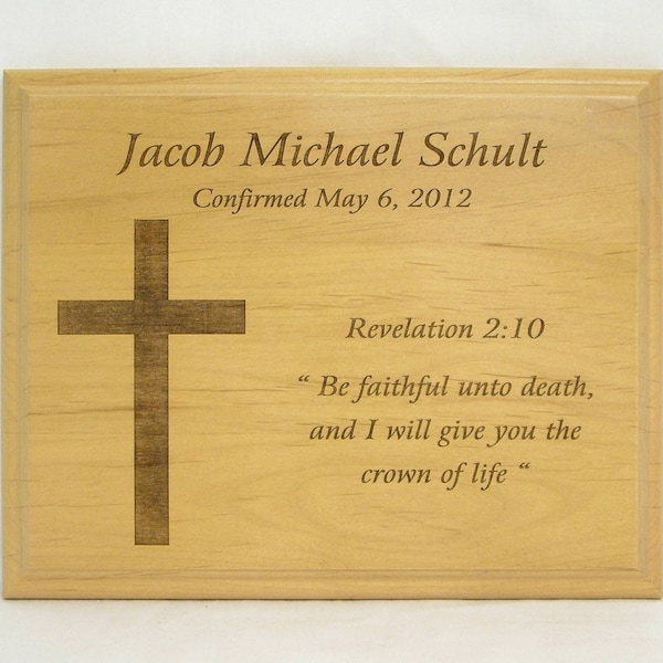 Bible Verse Plaque - Etsy
