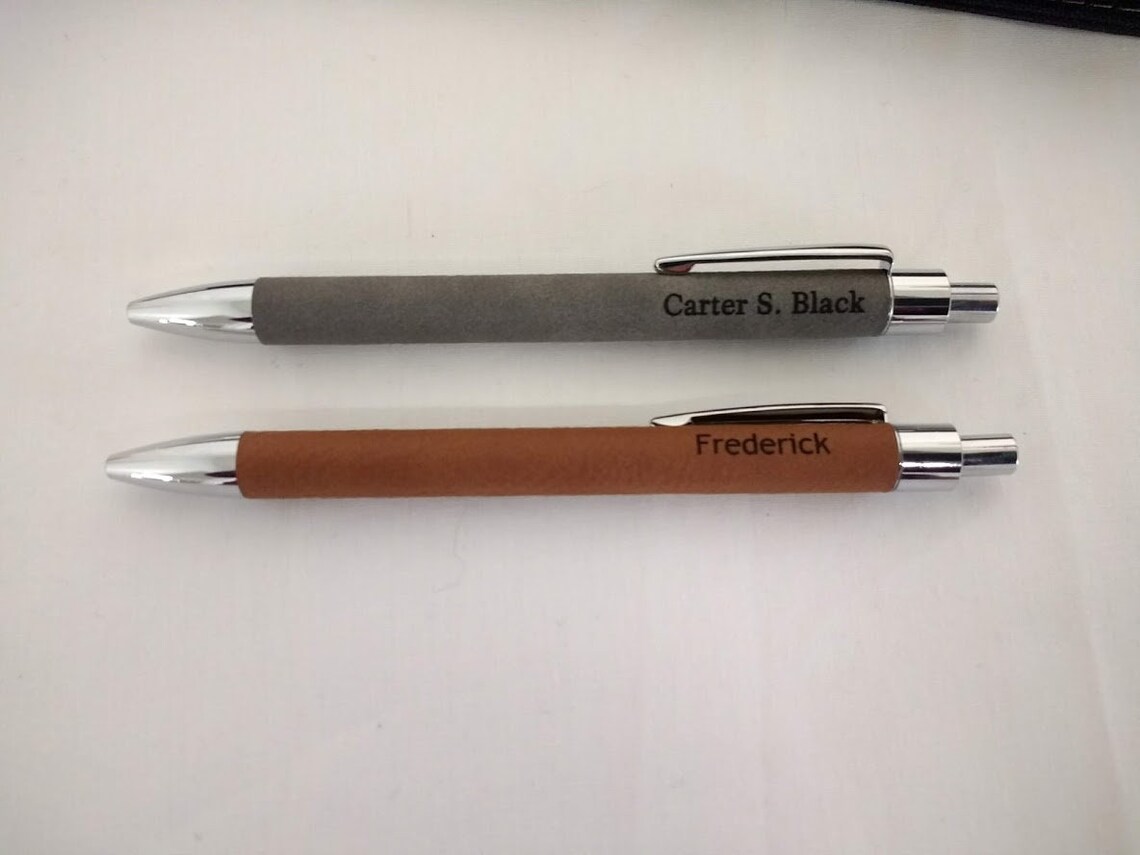 Personalized Canvas/leatherette Portfolio With Matching Pen - Add Your ...