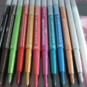 2 in 1 Colored Eye Pencils - Etsy