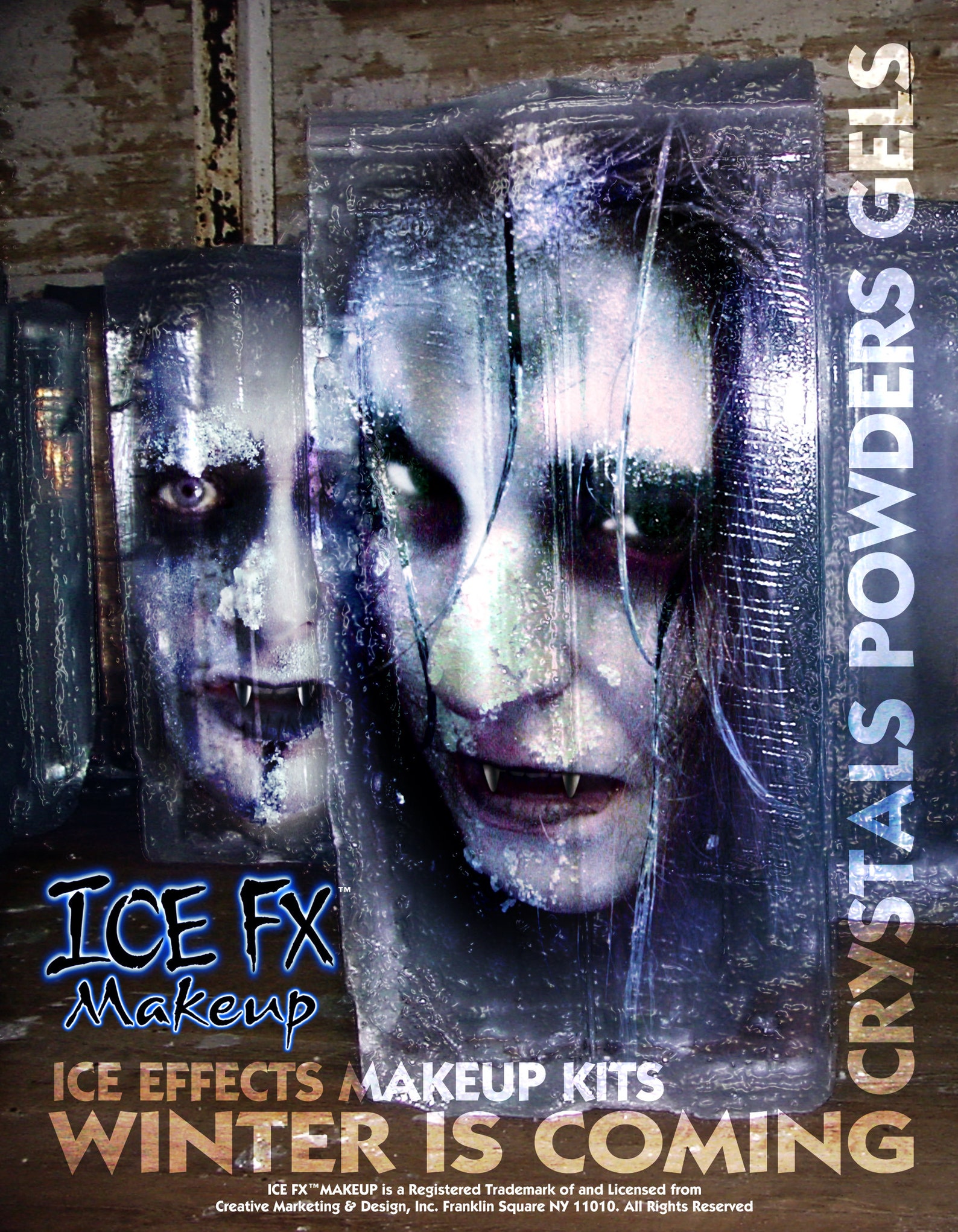 Ice FX Pro Makeup Kit Special Effects Winter Frozen Cosmetic - Etsy UK