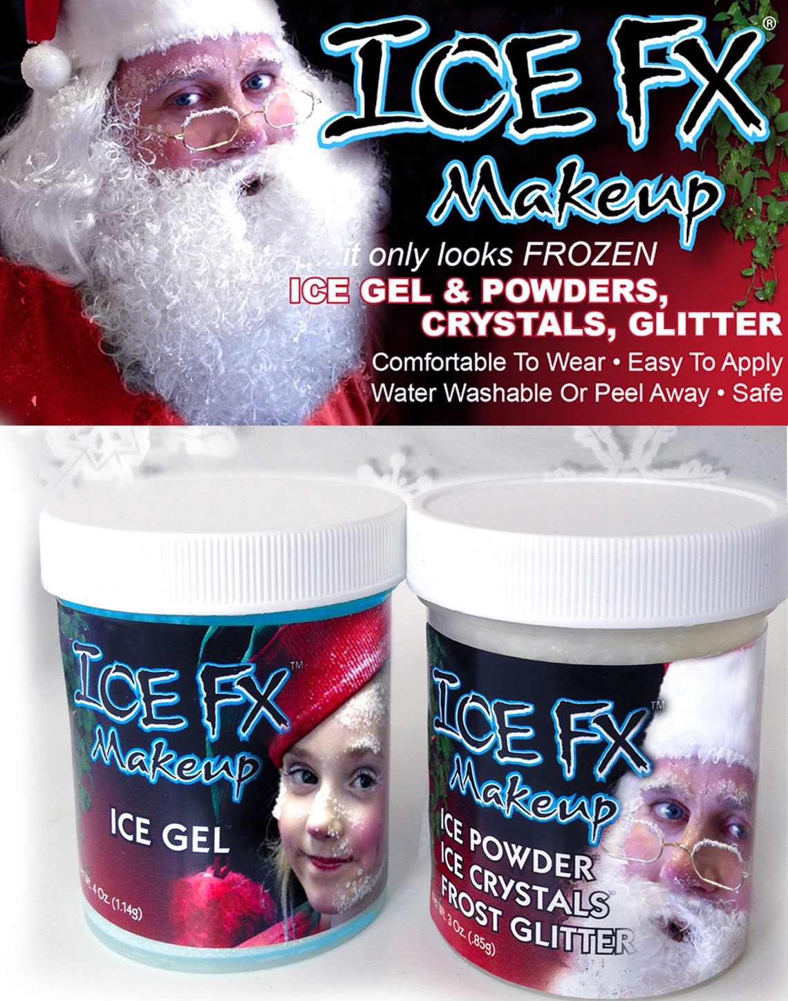 Frozen Princess and Snow Queen Ice FX Makeup Kit | Etsy