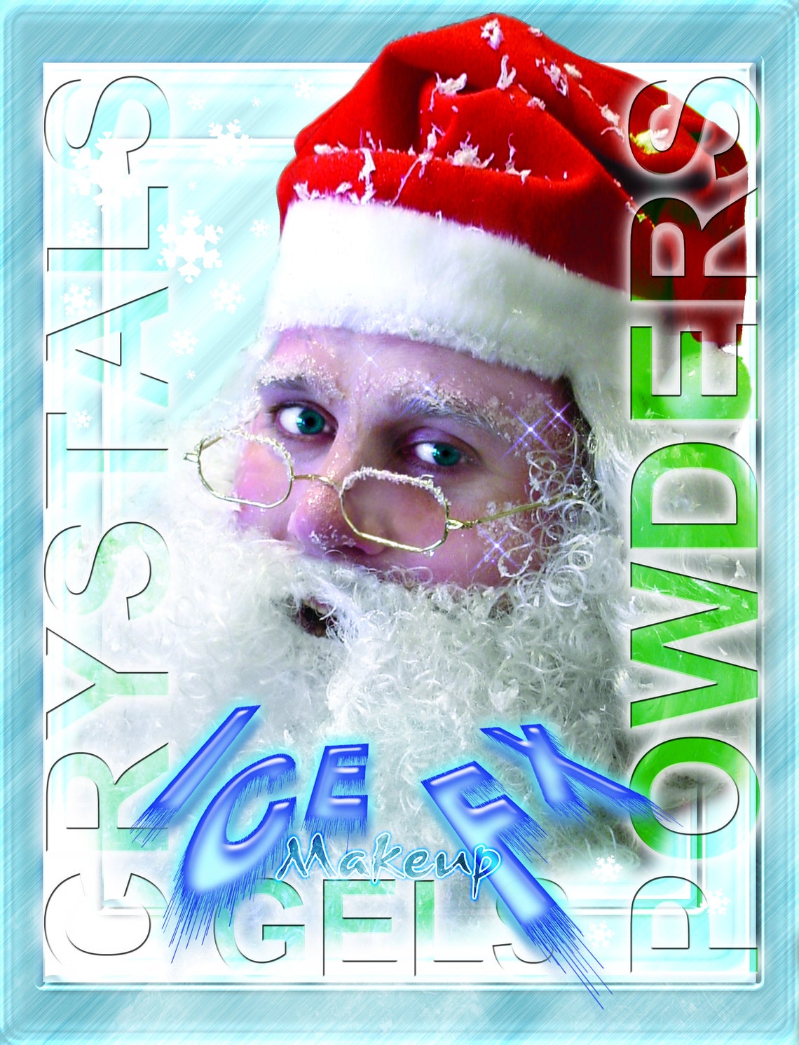 Santa Suit and Ice FX Makeup Kit | Etsy