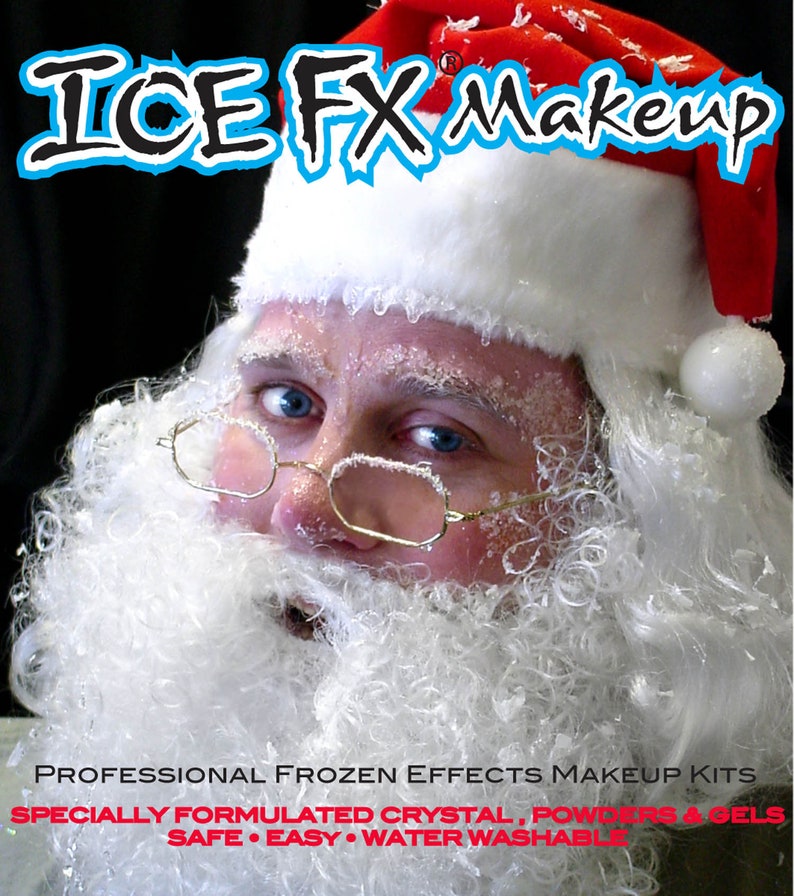 Santa Suit and Ice FX Makeup Kit - Etsy