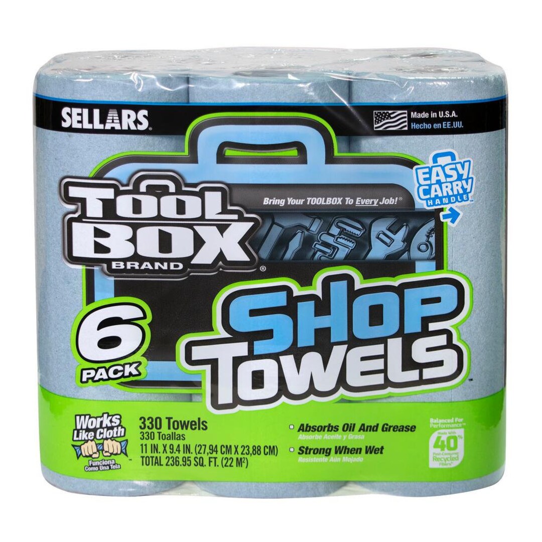 Tool Box Blue Shop Towels 6 Pack Etsy tool-box-blue-shop-towels-6-pack-etsy