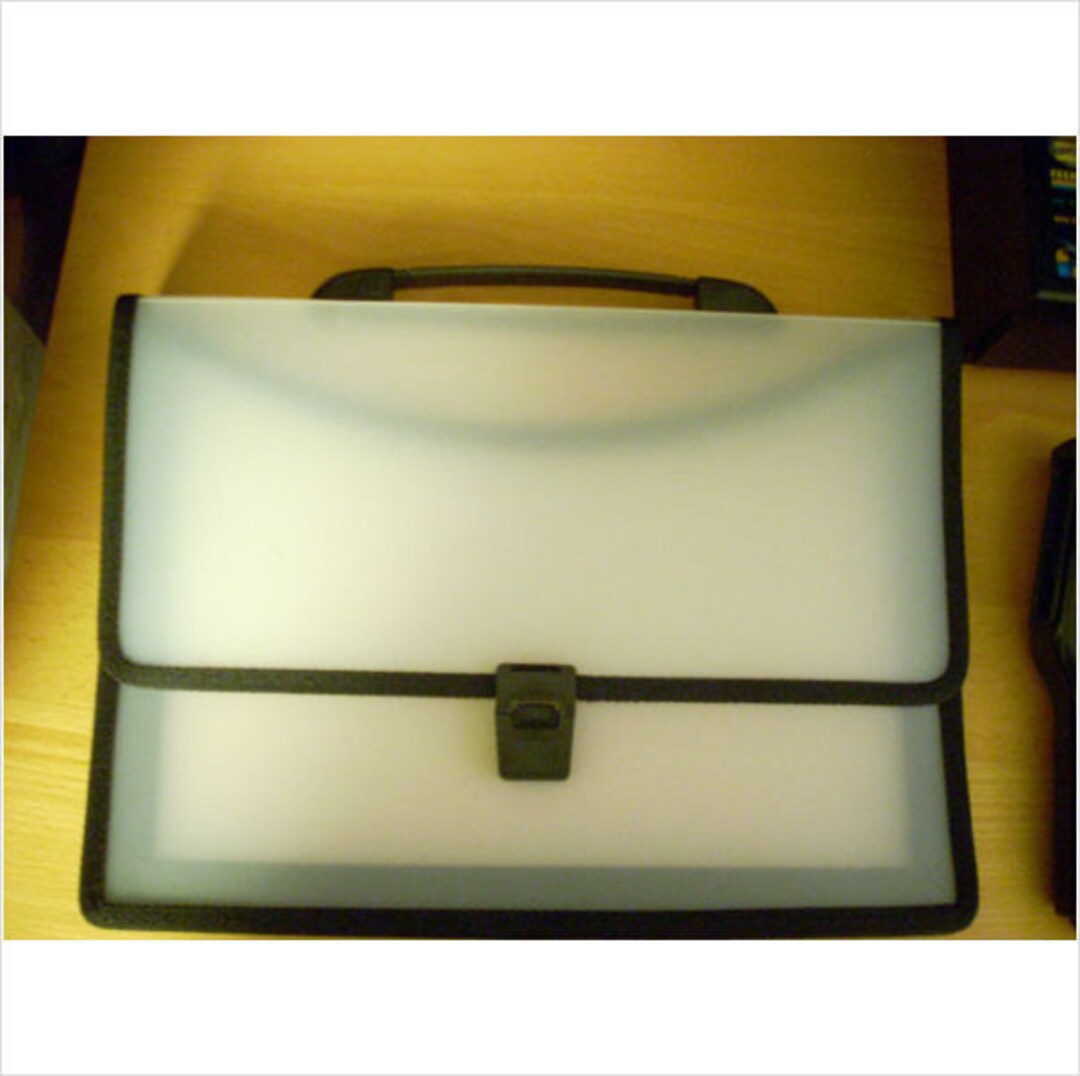 Translucent Poly Folio Carry Case Binder - Etsy